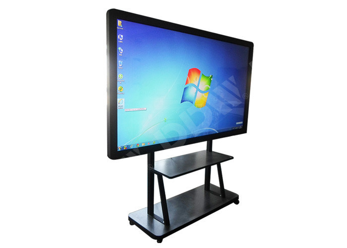 FHD lcd display large touchscreen kiosks , 65 inch finteractive ...