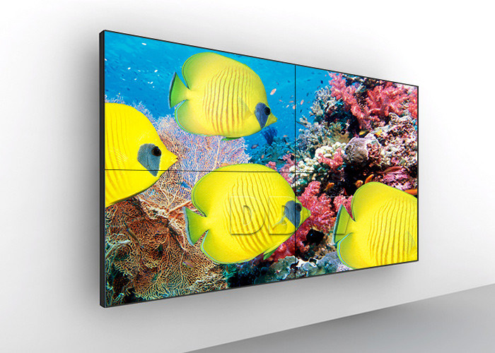 500nits brightness 4K LCD Display 55" , 3.5mm narrow bezel videowall ...