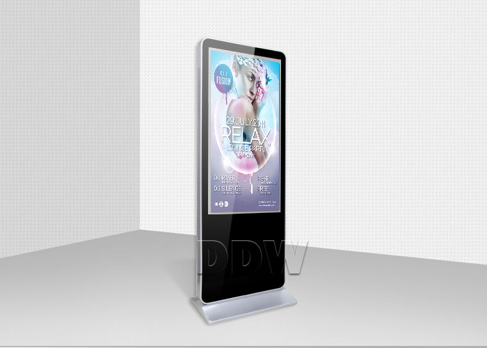 H178º / V178º Free Standing Kiosk Display Monitor 42 Inch Shopping Mall ...