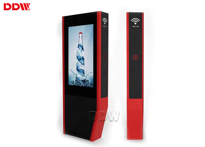 Floor Stand LED Digital Signage Outdoor Displays Touch Screen 42 Inch