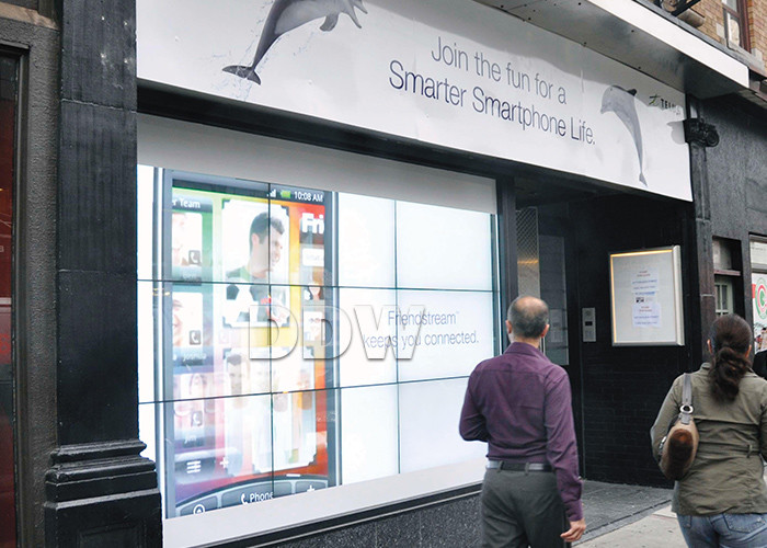 55" 1920 x 1080 digital wall video screens advertising 700 nits ...