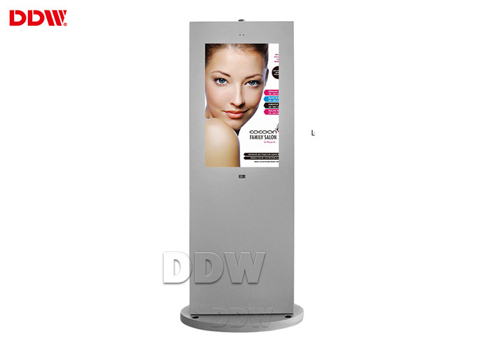 65 Inch Large Screen Outdoor Digital Signage Kiosk , 10bits / Color ...