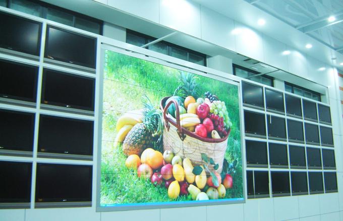 500nits brightness 4K LCD Display 55" , 3.5mm narrow bezel videowall ...