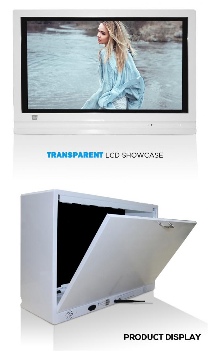 LED Back Light Transparent Monitor Screen , 47'' See Through Lcd ...